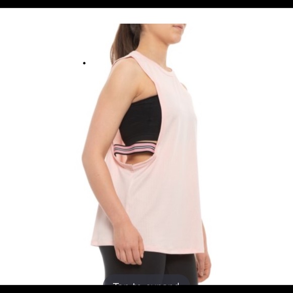 C&C California | Tops | California Pinhole Mesh Dropped Armhole Tank ...